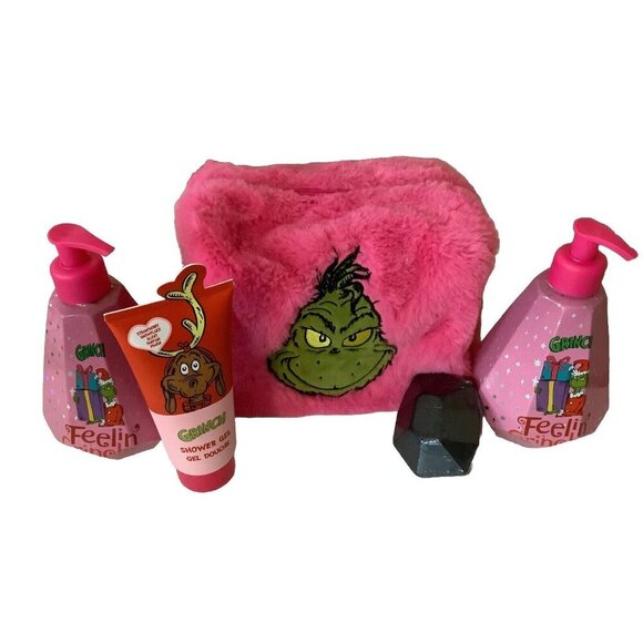The Grinch Dr. Seuss | Bath & Body | Dr Seuss The Grinch Pink Fluffy ...